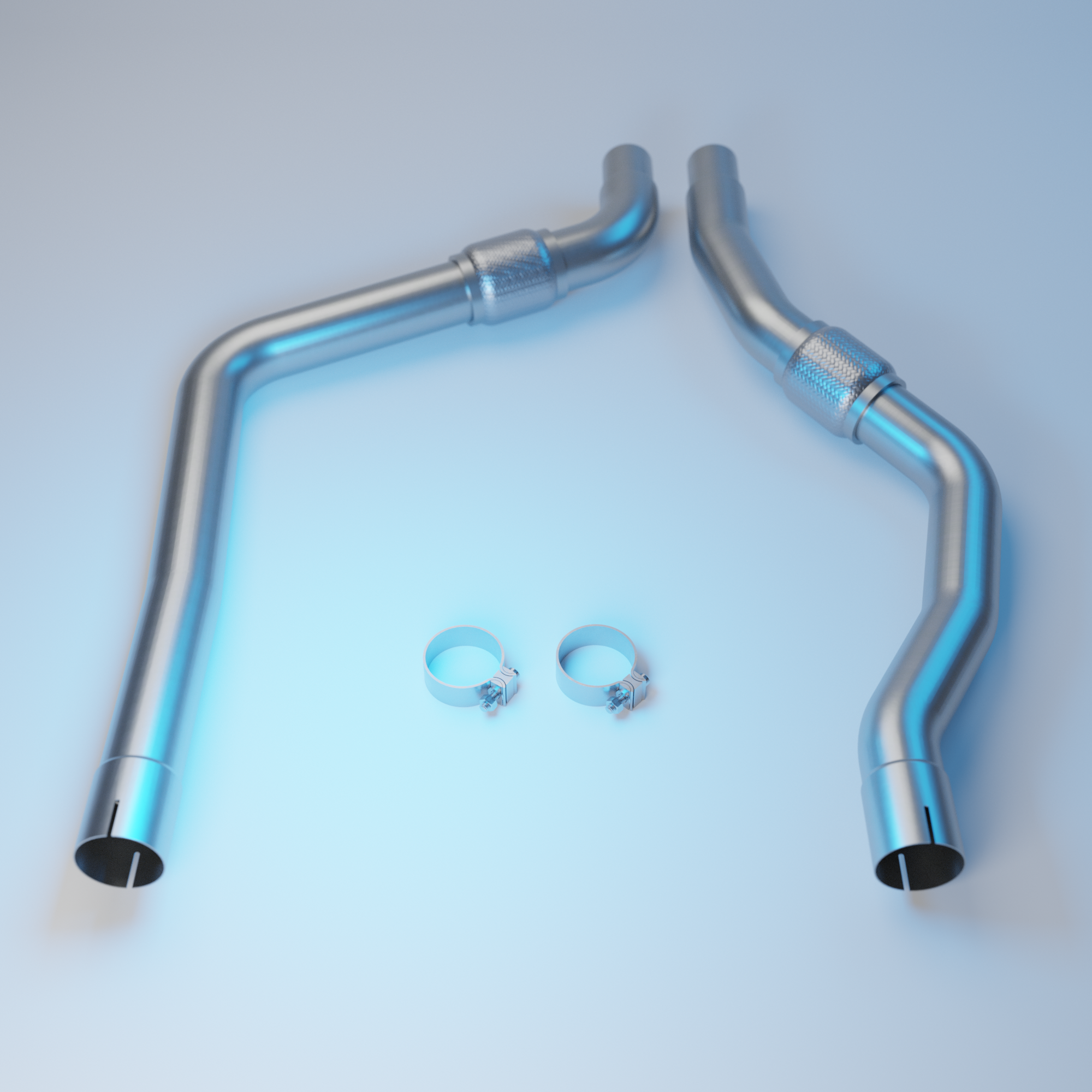 cp-e® Ford Explorer ST Connection Pipes with Turbo Flex Joint – Custom ...